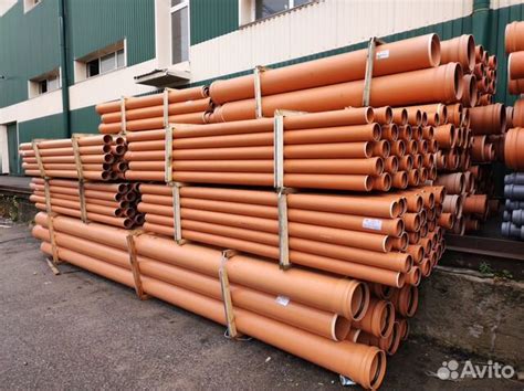 Труба Пвх SN4 200x4x2000 для наружной канализации купить в Санкт ...