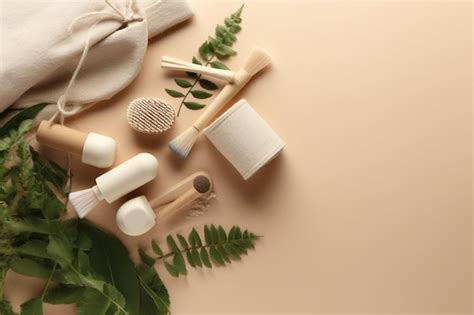Premium Photo | Eco products concept with copy space