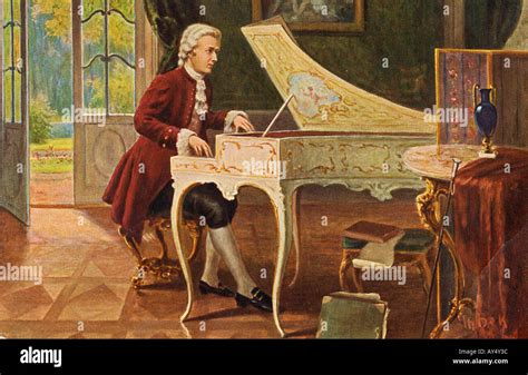 Wolfgang Amadeus Mozart Stock Photo - Alamy