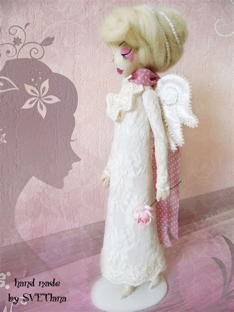 Интерьерная кукла ручной работы - Нежный ангел. | Flower girl dresses ...