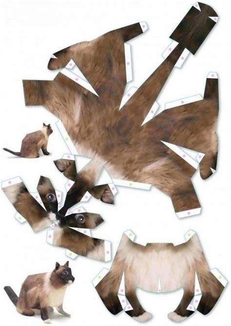Paper animals, Paper crafts origami, Paper doll template