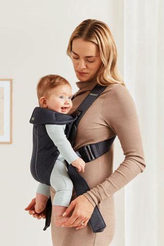 Baby Carrier Mini Anthracite - 3D Mesh BabyBjörn