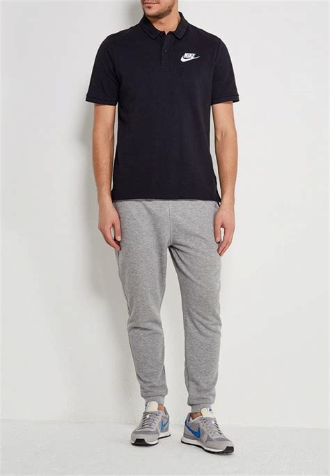 Поло Nike MEN'S SPORTSWEAR POLO , цвет: черный, NI464EMAACT2 — купить в ...