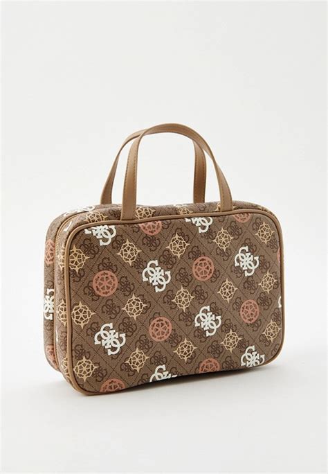 Косметичка Guess, цвет: коричневый, RTLADI583501 — купить в интернет ...