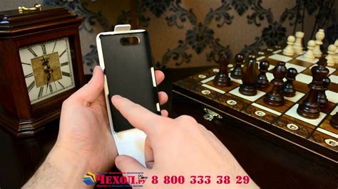 Фирменный вертикальный откидной чехол-флип для Сони З3 Компакт Д5803 ...