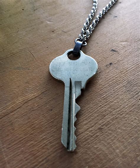 Marlboro Psychiatric Hospital Key Necklace Insane Asylum Mental ...