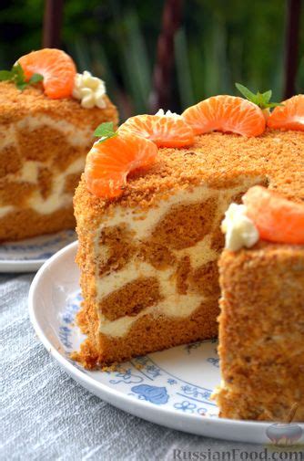 Рецепт: Ленивый медовик со сметанно-сливочным кремом на RussianFood.com