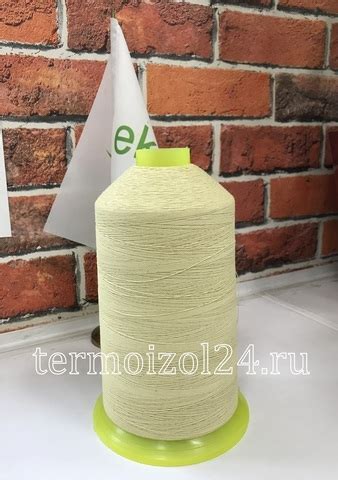 Металлизированная арамидная нить (кевларовая) ARAMID-M-203 термостойкая ...