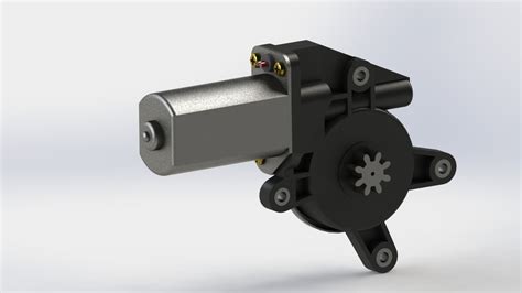 Mabuchi motor model JC-578VA | 3D CAD Model Library | GrabCAD