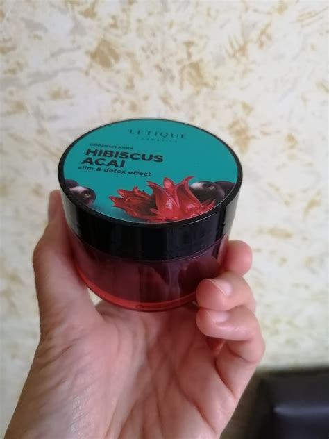 Антицеллюлитное обертывание Letique Горячее обёртывание Hibiscus Acai ...