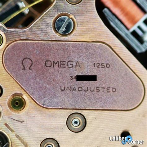 Omega Caliber 1250 Watch Movement