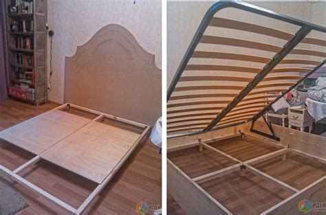 Кровать своими руками из фанеры: Как сделать кровать из фанеры? чертеж ...