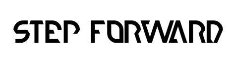 step forward Font - FFonts.net