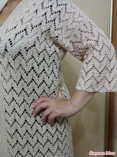 Кардиган крючком из хлопка - Вязание - Страна Мам