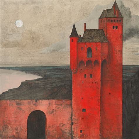 ArtStation - The Red Castle