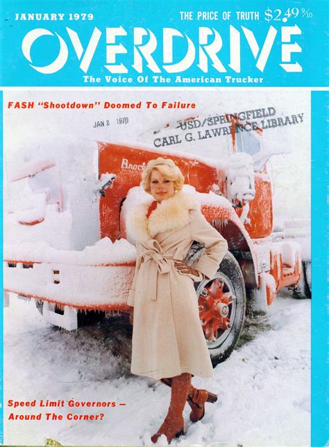 Photo: January 1979 | 01 Overdrive Magazine January 1979 album ...