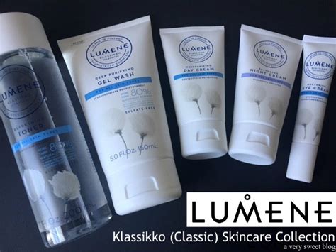 Lumene Klassikko (Classic) Skincare Collection Review | A Very Sweet Blog