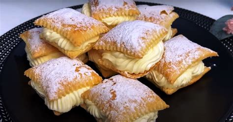 Вкусное печенье с кремом: пеку самостоятельно дома. Быстрый и простой ...