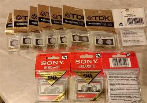 Микрокассеты Sony, TDK Москва | Оргтехника и расходники | Festima.Ru ...