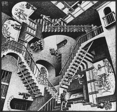 Visualistic: M.C Escher - The genius