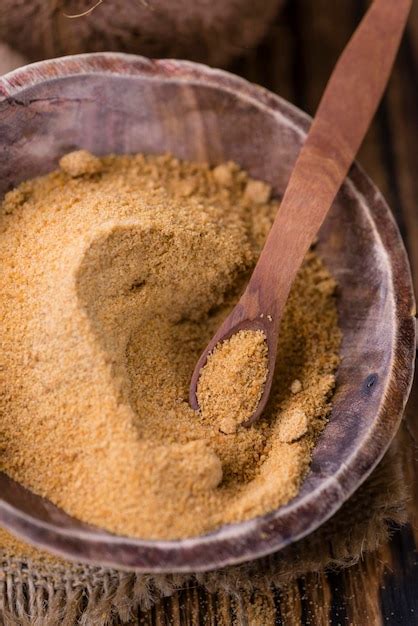 Premium Photo | Coconut sugar