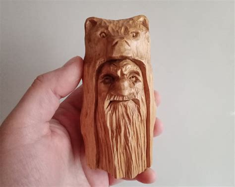 Статуя Велеса. Пантеон славянских богов. Деревянный идол - Etsy