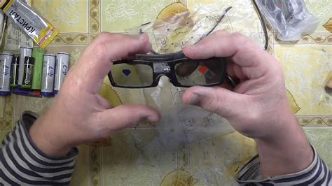 Активные 3D очки. Посылки из Китая - YouTube