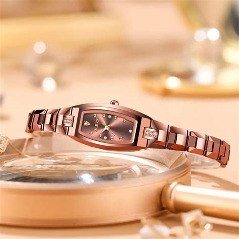 olevs ladies watch with 1 year warranty | PURPLE-BD