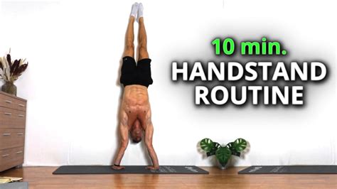 10 min. Beginner Handstand Routine at Home (FOLLOW ALONG) - YouTube