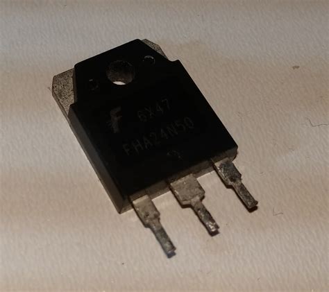 FHA24N50, ОРИГИНАЛ, MOSFET транзистор N-канал, 500В 24А, TO-3P: продажа ...