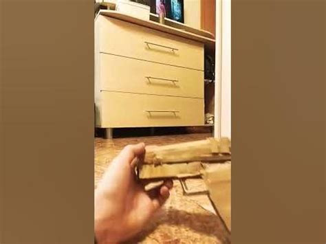 глок из КАРТОНА!!! - YouTube