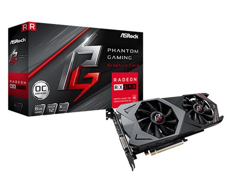 ASRock | AMD Phantom Gaming X Radeon™ RX590 8G OC