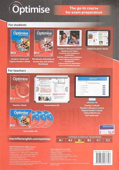 Optimise Update B1 - Workbook without Key and Digital Workbook - The ...
