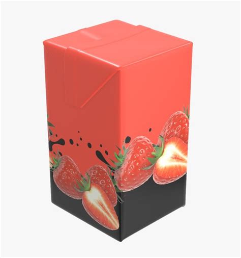 3D модель Картонная упаковка для сока 500мл - TurboSquid 1528427