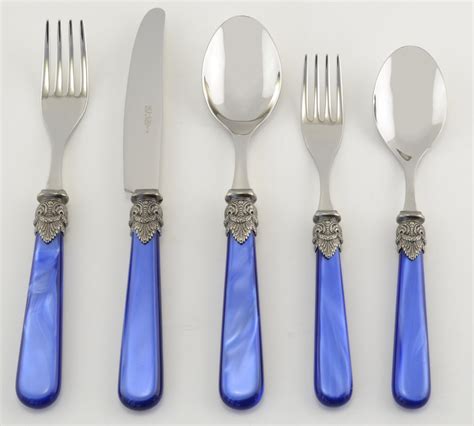 EME Italian Flatware Napoleon 5 Piece Place Setting Set | eBay