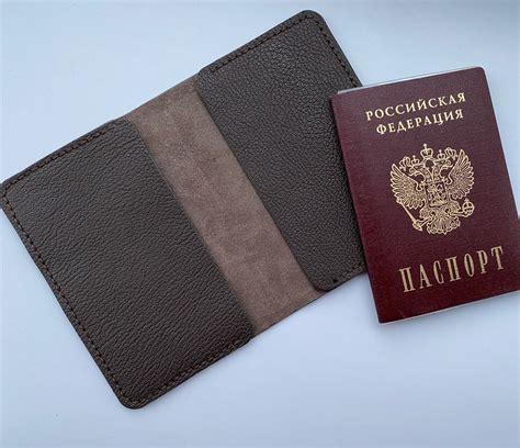 Обложка для паспорта из натуральной кожи в интернет-магазине на Ярмарке ...