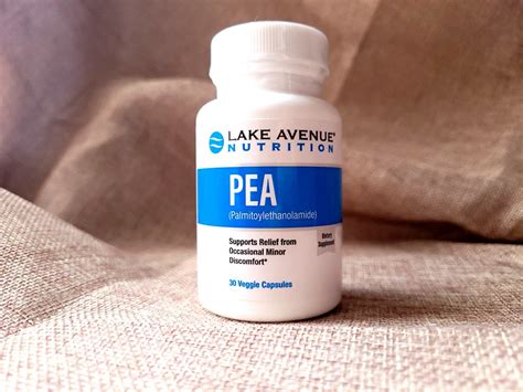 Lake Avenue Nutrition, ПЭА (пальмитоилэтаноламид), PEA 30 ...