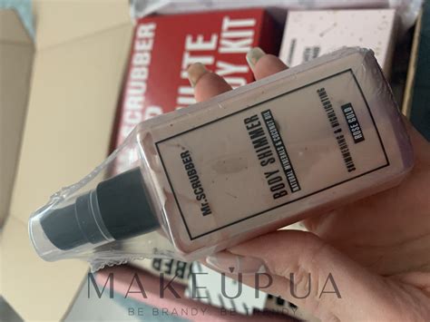 Mr.Scrubber Body Shimmer Rose Gold - Шиммер для тела: купить по лучшей ...