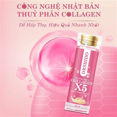 Nước uống đẹp da SUPER AQUA COLLAGEN X5