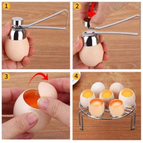 Топпер для яиц из нержавеющей стали | Kitchen tools and gadgets, Egg ...