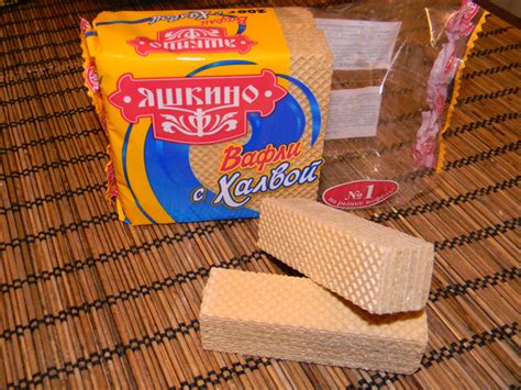 Вафли Яшкино с халвой - «какие же вкусные!» | отзывы