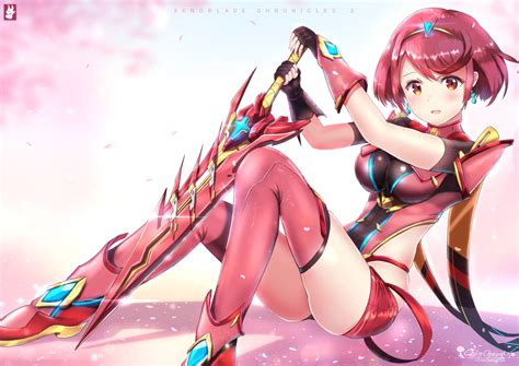 Another Pyra Wallpaper - Source Inside! : r/Xenoblade_Chronicles