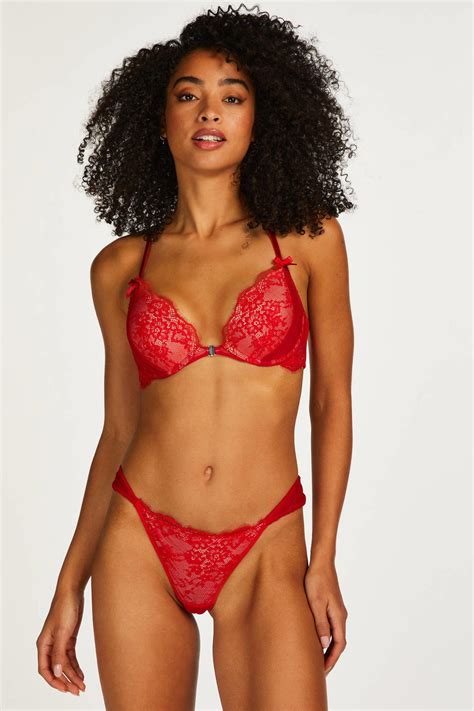 Hunkemöller string Elissa rood | wehkamp
