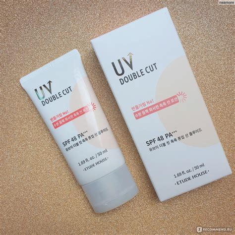 Cолнцезащитный флюид ETUDE HOUSE UV Double Cut Tone Up Sun Fluid ...