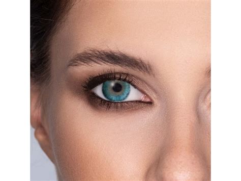 Carribean Aqua contact lenses - FreshLook Dimensions - Power (6 monthly ...