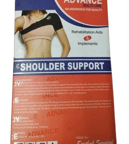 Neoprene Shoulder Support Belt, M at Rs 160/piece in Indore | ID ...