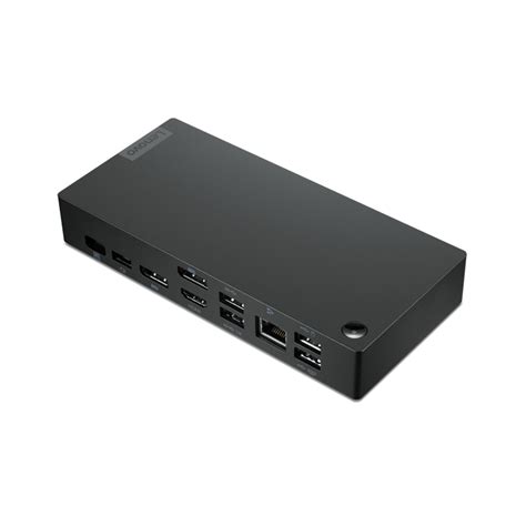 Докинг станция Lenovo USB-C Dock, 2 x Display Port - eMAG.bg