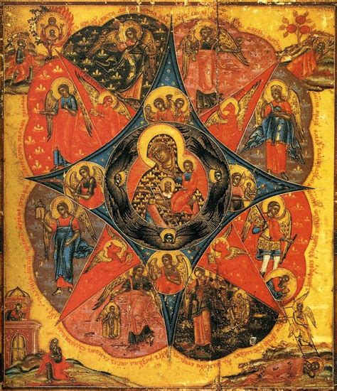 The Symbolism and Meaning of the Unburnt Bush Icon of the Mother of God ...