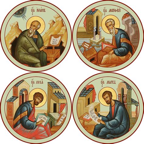 Евангелисты апостолы иконы на Царские Врата. Иконостасы - Иконы для ...
