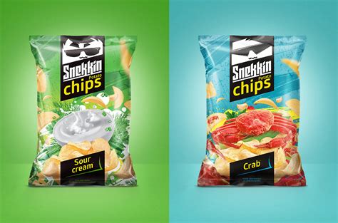 Дизайн упаковки чипсов :: Behance